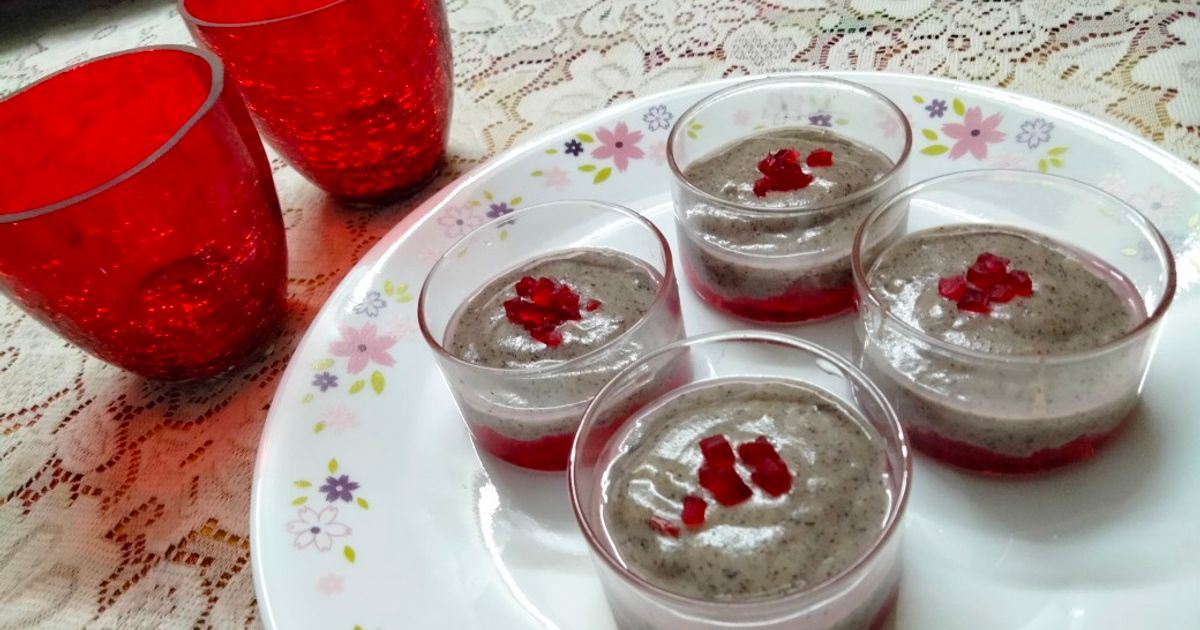 Buckwheat Firni With Flavoured Gond Katira Or Badam Pisin Recipe by ...