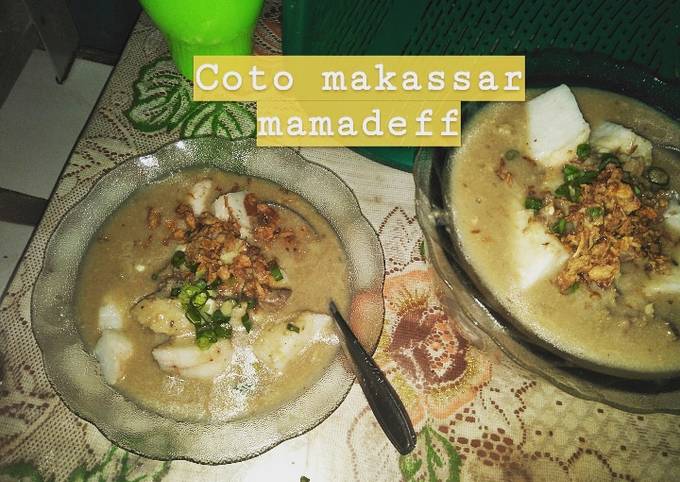 Resep Coto makassar super simple oleh Mama Deff ♥ - Cookpad