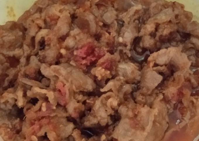 Resep Beef Slice Balado oleh Dapoer Talin - Cookpad