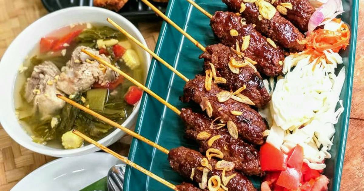 Resep Sate babi manis (550) oleh Susi Darmawan/IG @d_sus14 - Cookpad