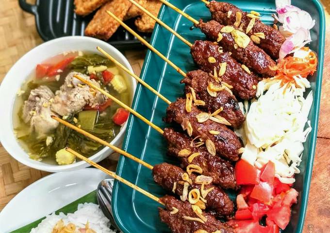 Resep Sate babi manis (550) oleh Susi Darmawan/IG @d_sus14 - Cookpad