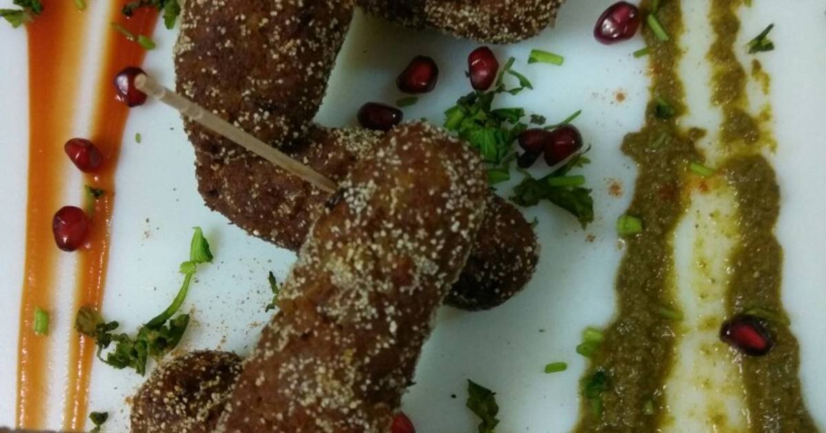 Veg Rice Kabab Recipe by Suvas Shah - Cookpad
