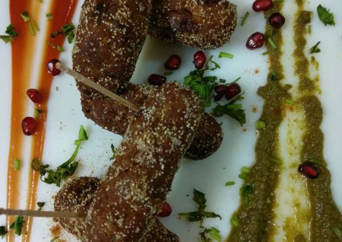 Veg Rice Kabab Recipe by Suvas Shah - Cookpad