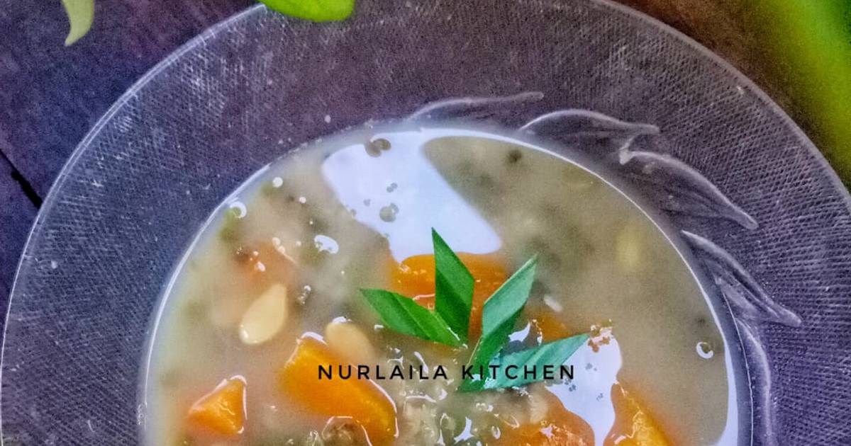 Resep Kolak kacang ijo labu kuning oleh Nurlaila Kitchen - Cookpad