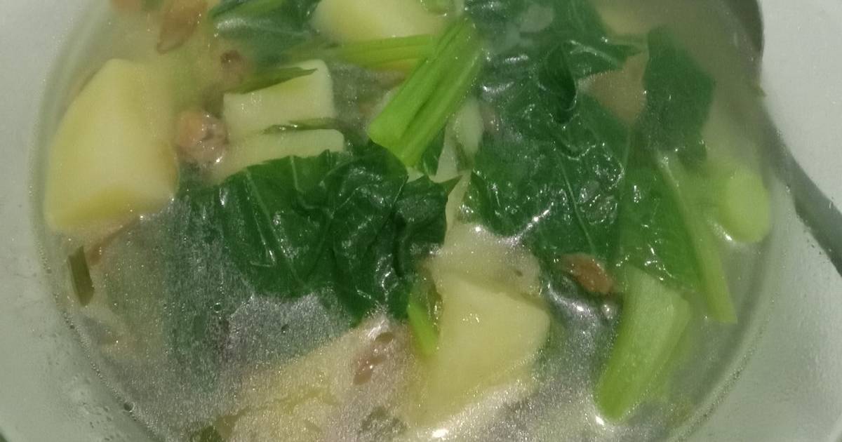 643 resep sop sawi dan kentang enak dan mudah - Cookpad