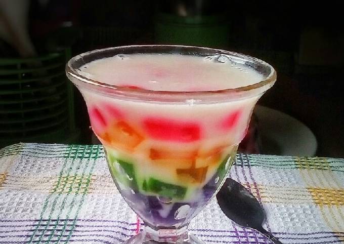 Resep Puding Mozaik oleh Rahmiati - Cookpad