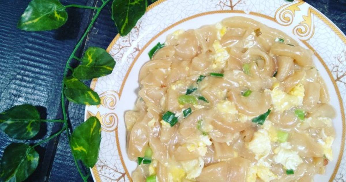 Resep Seblak makaroni telur oleh Umi rama - Cookpad