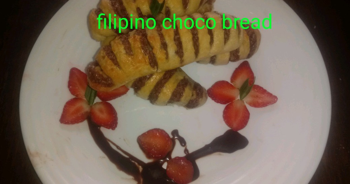 Resep 168. Filipino Choco Bread oleh Puji Mpn mama Arfan - Irfan - Cookpad