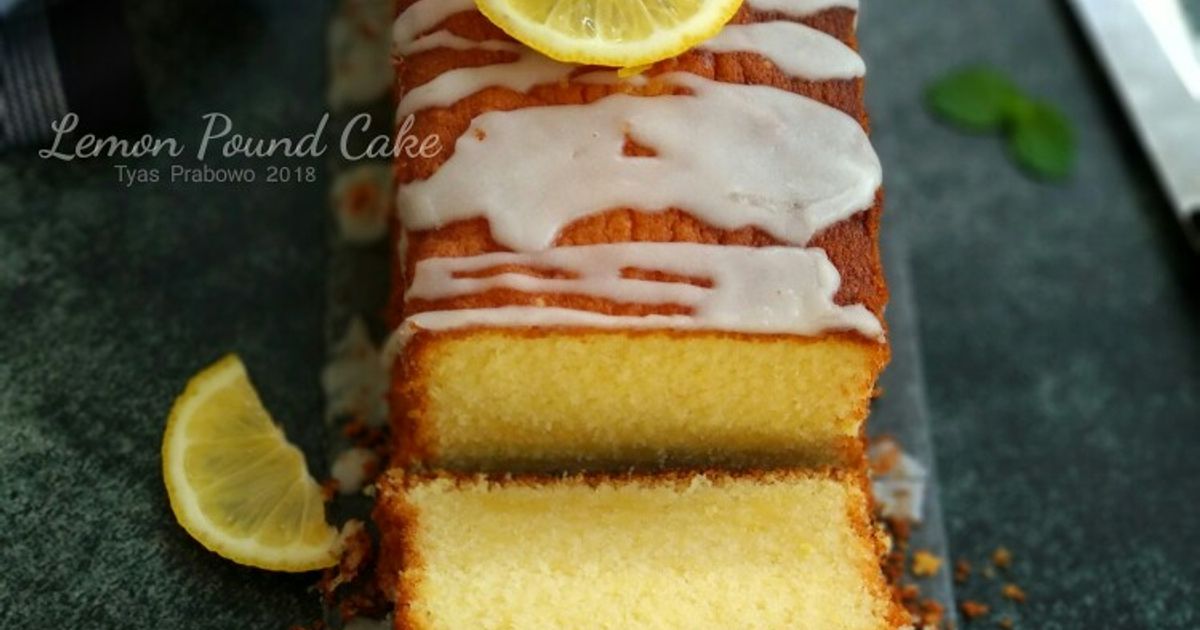 Resep Lemon Pound Cake oleh tyasprabowo - Cookpad
