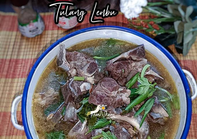 Resipi (4/11) Sup tulang lembu paling simple oleh Hani Shaimi - Cookpad