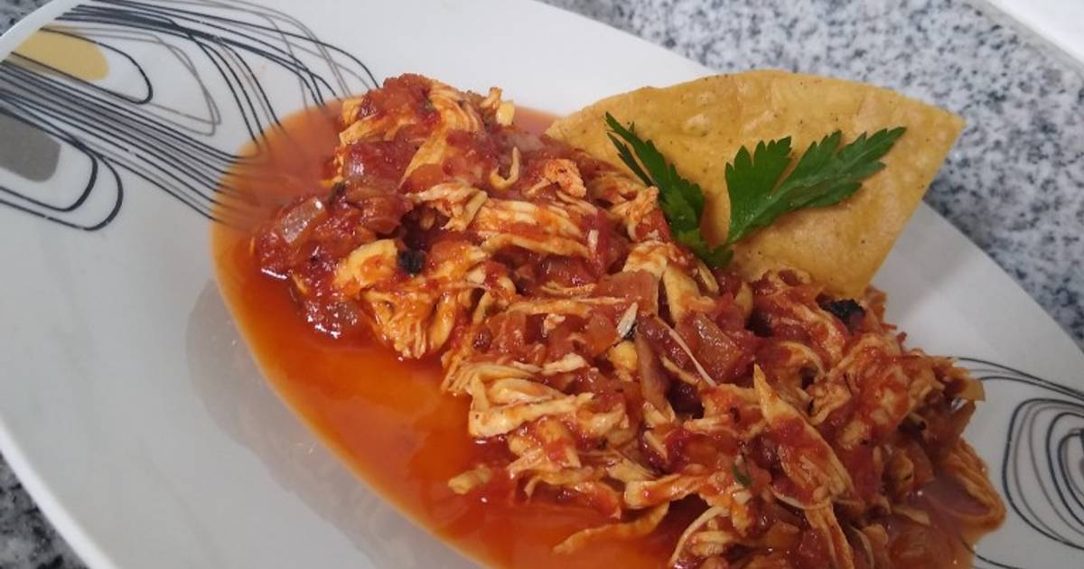 Tinga de pollo - 84 recetas caseras- Cookpad
