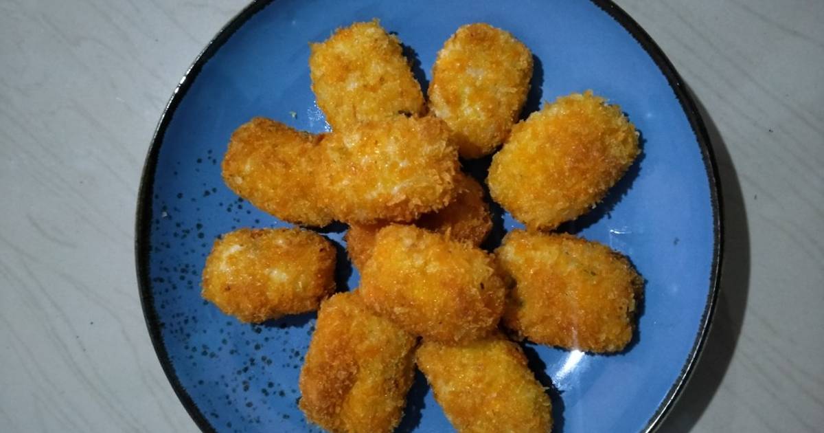 Resep Nugget dari nasi sisa (frozen food) oleh Mirna BenyWidodo - Cookpad