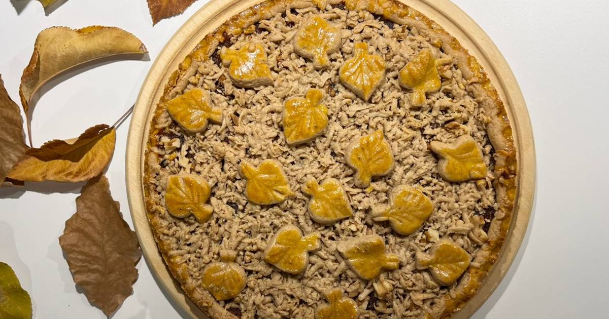 طرز تهیه مبروشه خرما (پای خرما) 🥧 🍂🍁Date pie ساده و خوشمزه توسط *𝑆𝑎𝑖𝑛𝑎🌈 ...