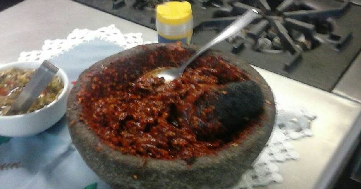 Salsa Martajada Receta de David Alther- Cookpad