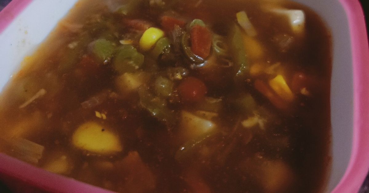 Monchow Soup Recipe by Ruby Choudhary - Cookpad