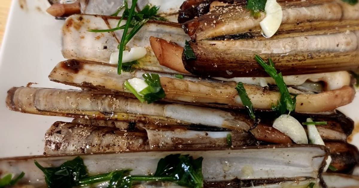 29 recetas muy ricas de de navajas frescas compartidas por cocineros ...