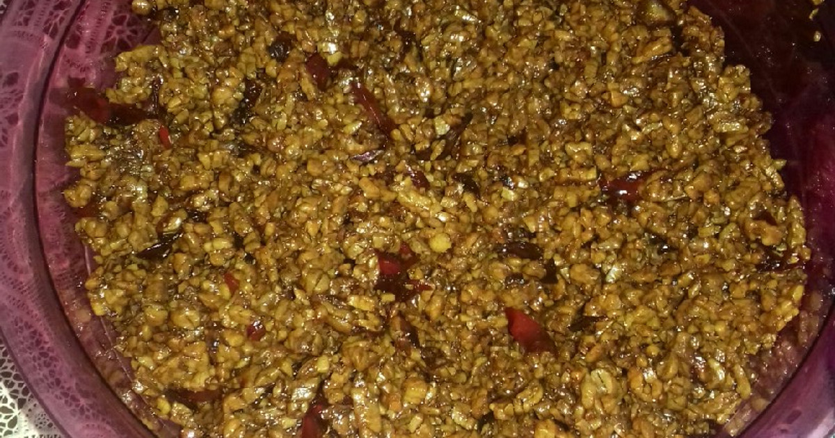 Resep Tempe Kering Gula Asem oleh Widanur - Cookpad