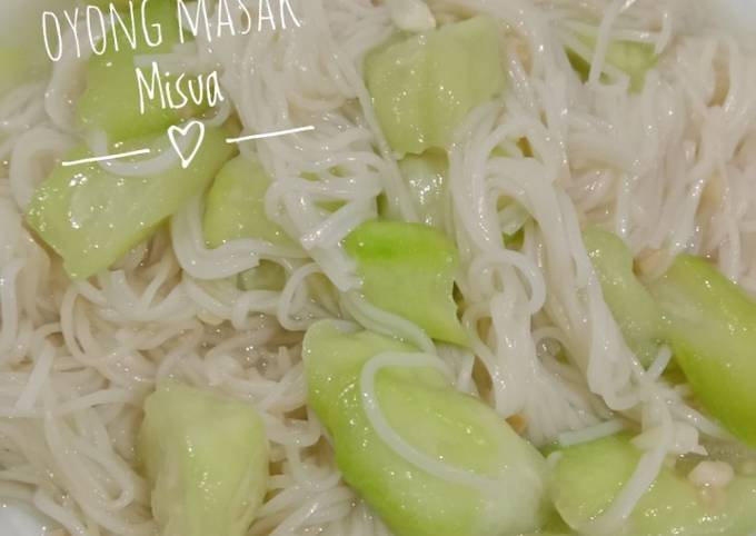 Resep Oyong masak Misua oleh Mariana Alwi - Cookpad