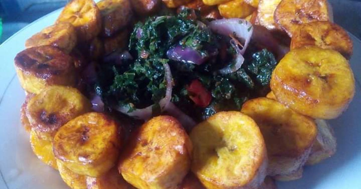 Plantain And Vegetable Sauce Recipe by Uchechukwu Iroegbu - Cookpad