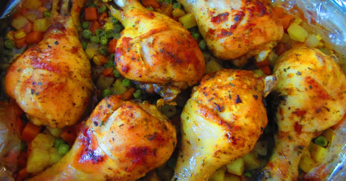 Zöldséges Csirkecombok Sütőzacskóban | Edit receptje - Cookpad receptek