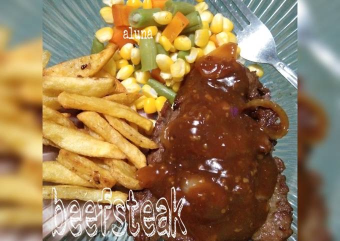 Resep Beef steak oleh Aluna - Cookpad