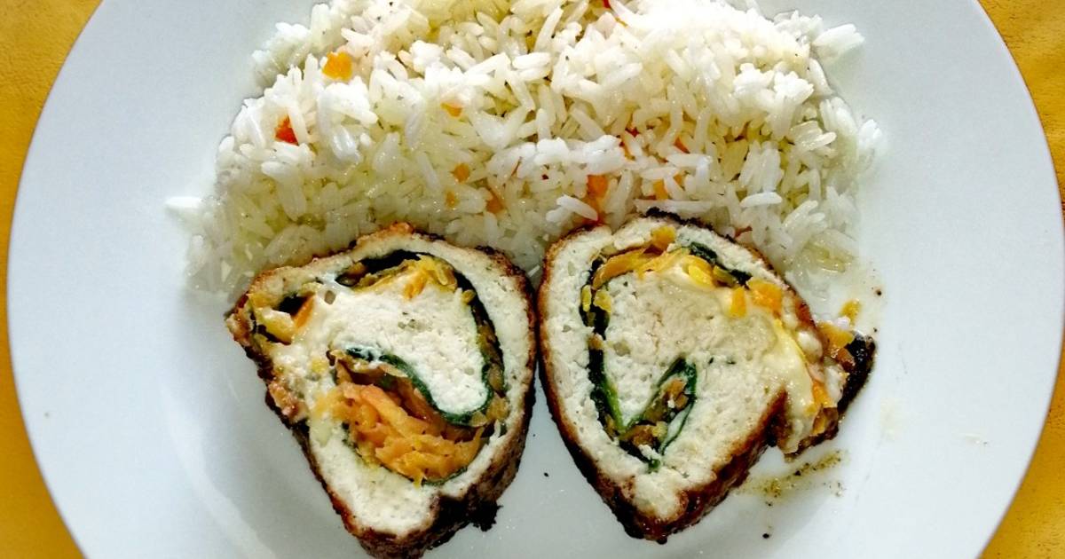 Rollo de pollo Receta de Lissette_iqq- Cookpad