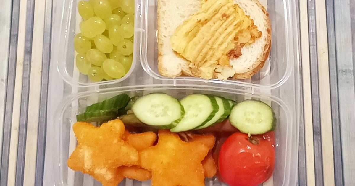 Resep Bento sehat - roti lapis oleh Nine Indriati - Cookpad