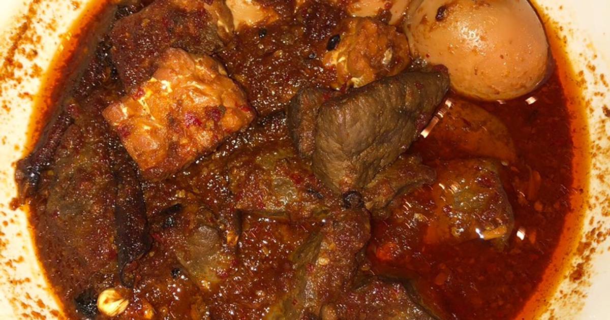Resep Semur hati sapi.. telur.. tempe oleh mamiii - Cookpad