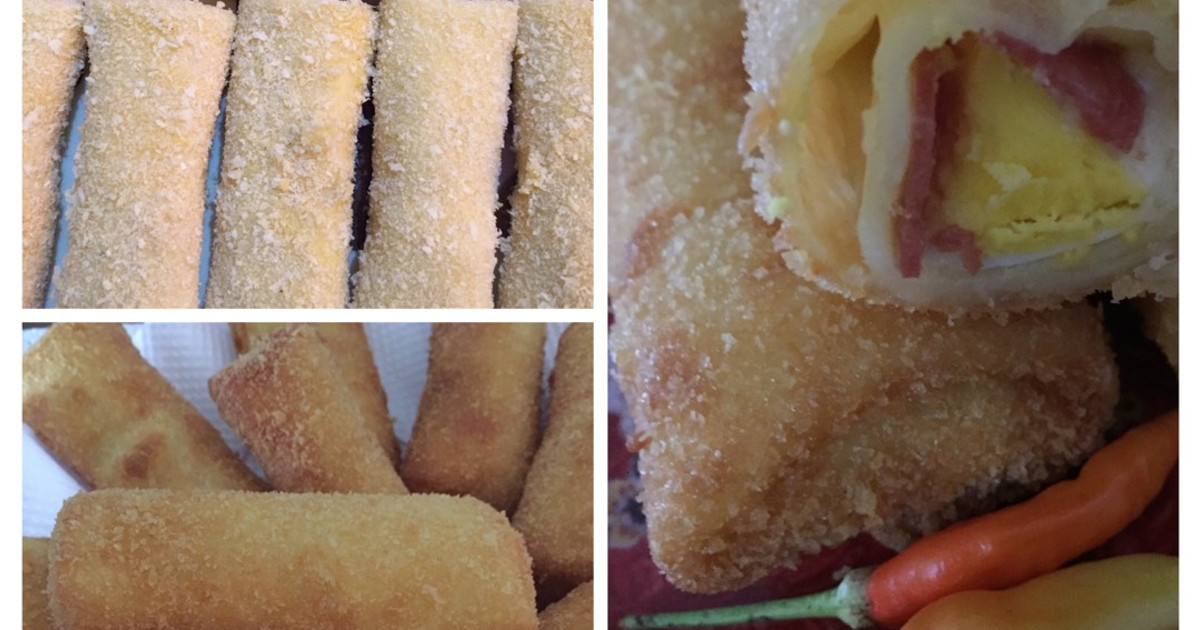 Resep Risol Mayo Daging Asap oleh meta indrian - Cookpad