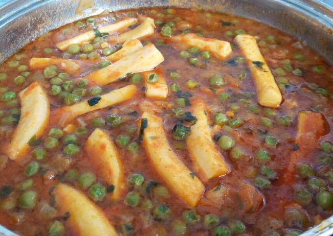 Potón con guisantes Receta de Jesus Carranza- Cookpad