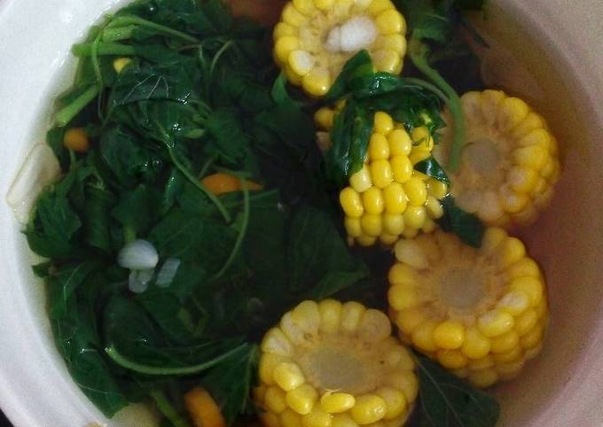 Resep Sayur bening bayam oleh oyi - Cookpad