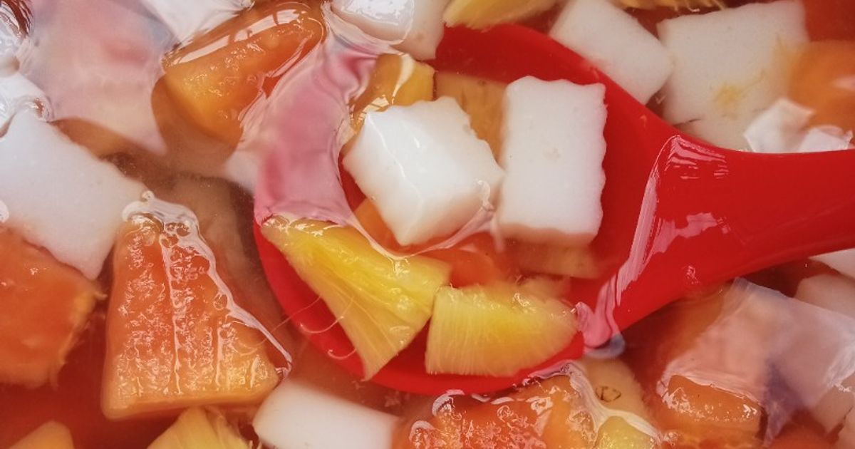 Resep es buah cocktail jadul rumahan enak dan mudah - Cookpad