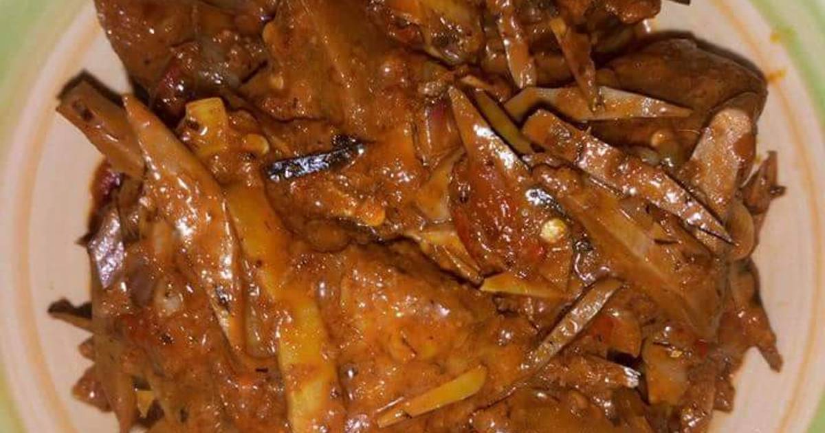 Ugba with pomo Recipe by Ginika - Cookpad