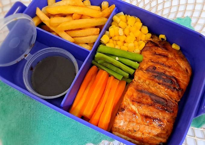 Resep Salmon Grill dg Saos Teriyaki oleh Yuliana Law - Cookpad