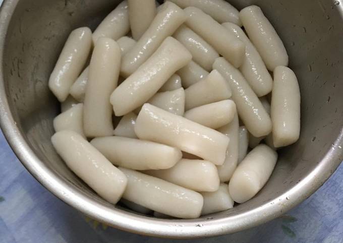 Resep Tteok (rice cake) oleh mery_reyhan - Cookpad