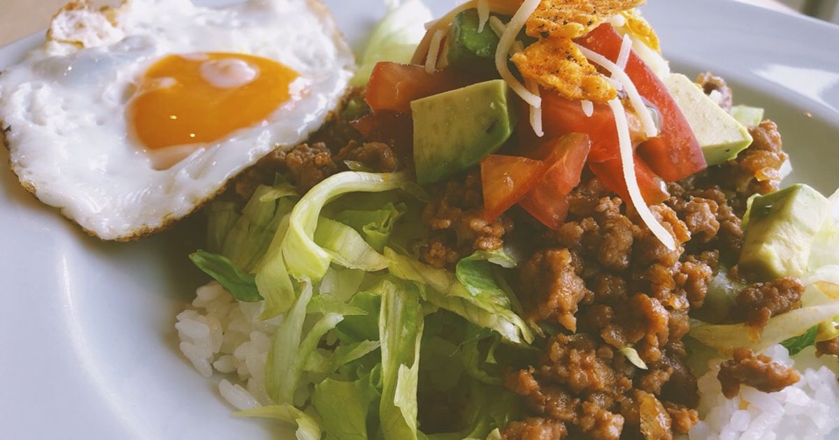 Taco Rice: Local Dish From Okinawa, Japan Recipe By Koya Matsuno