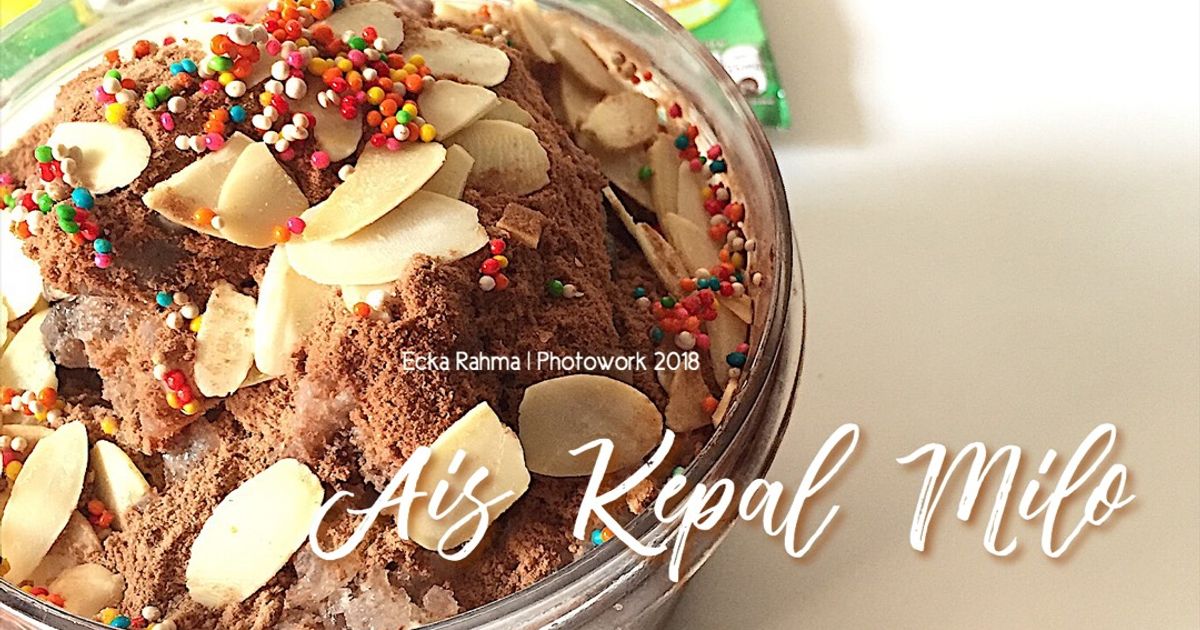Resep Ais Kepal Milo #Selasabisa oleh Ecka Rahma - Cookpad