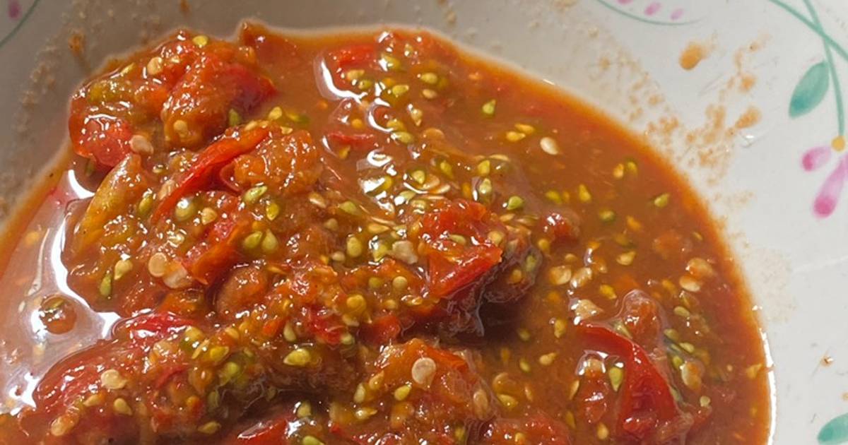 Resep Sambal rampai dadakan oleh Tri Mey - Cookpad