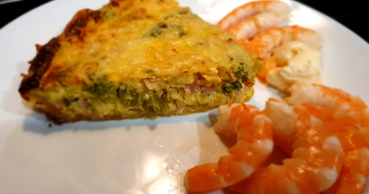 Quiche De Verduras, Atún Y Jamón Receta de Ángeles Medina- Cookpad