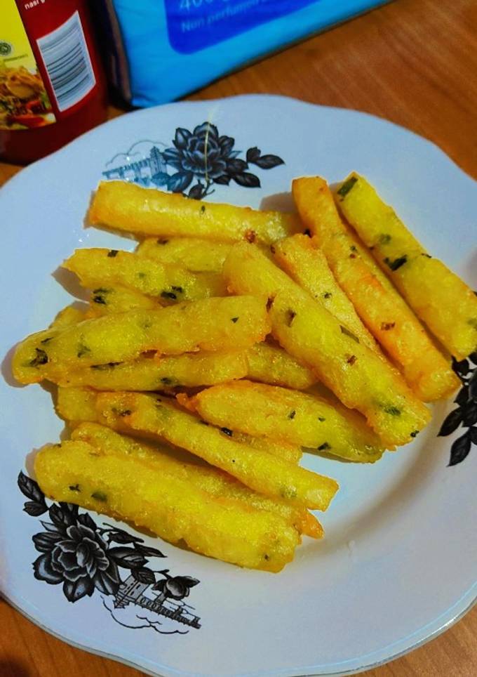 Resep 2. Stick Kentang Renyah (Bahan simple) oleh Faradilah - Cookpad