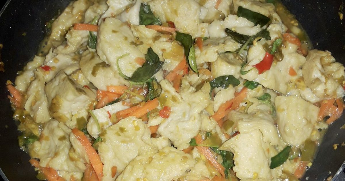 สูตร ปลาขูดแผ่นผัดพริกสด โดย Kh.Ar - Cookpad