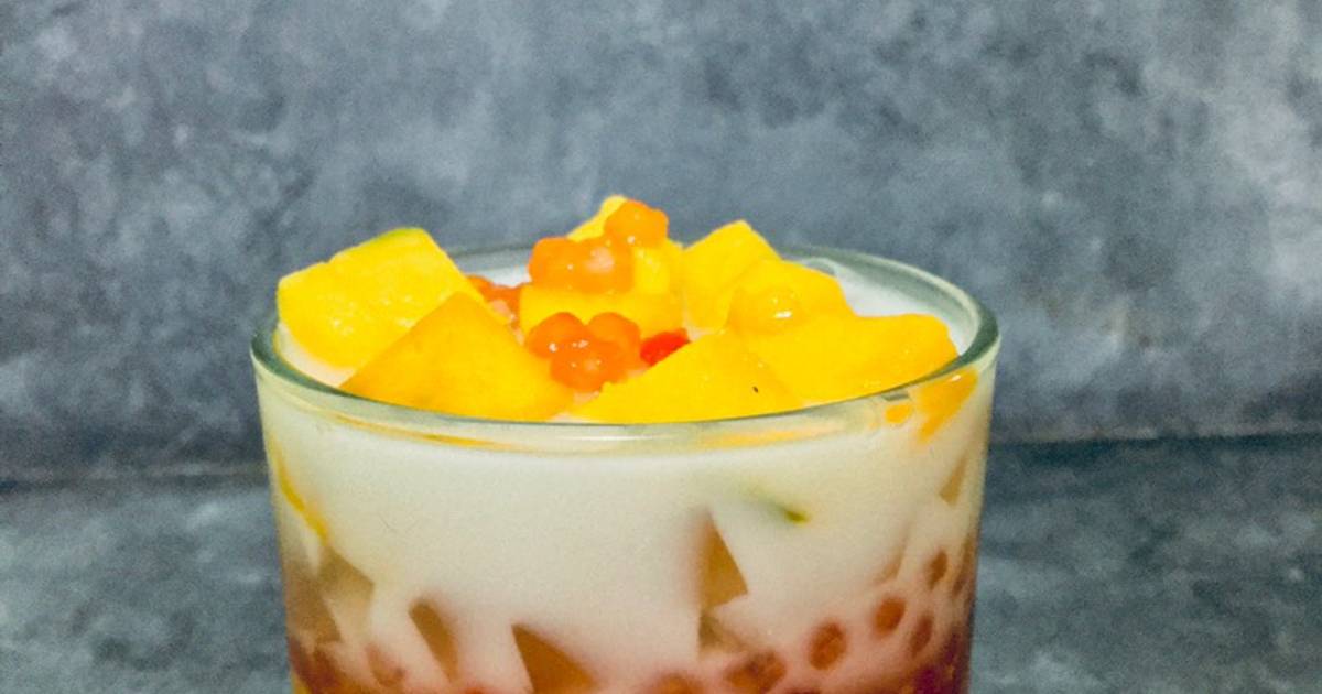 Resep Mango Sago Oleh Dapur Ammadisaa Cookpad