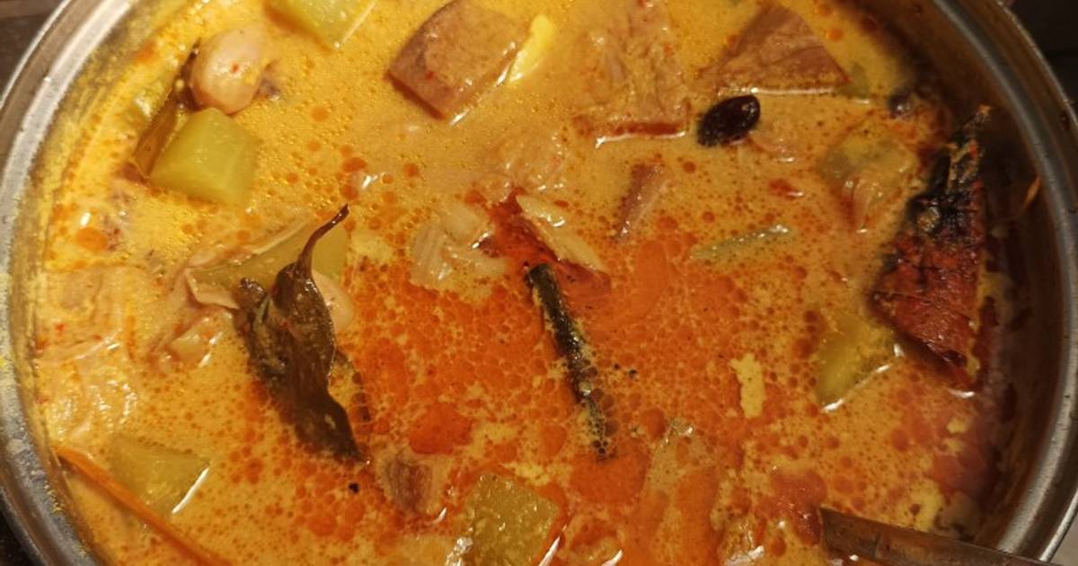 Resep Sayur Lodeh Tewel Terong Kacang Panjang oleh Atika nabila - Cookpad