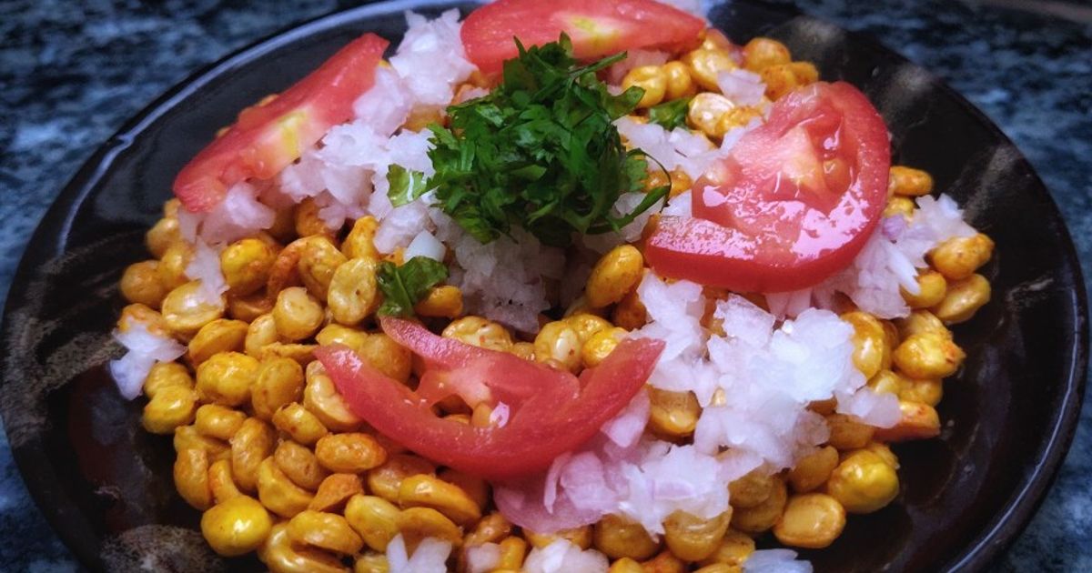 Split Bengal Gram Dal Chaat Recipe by AJAYKARTHI T 🐼🐻 - Cookpad