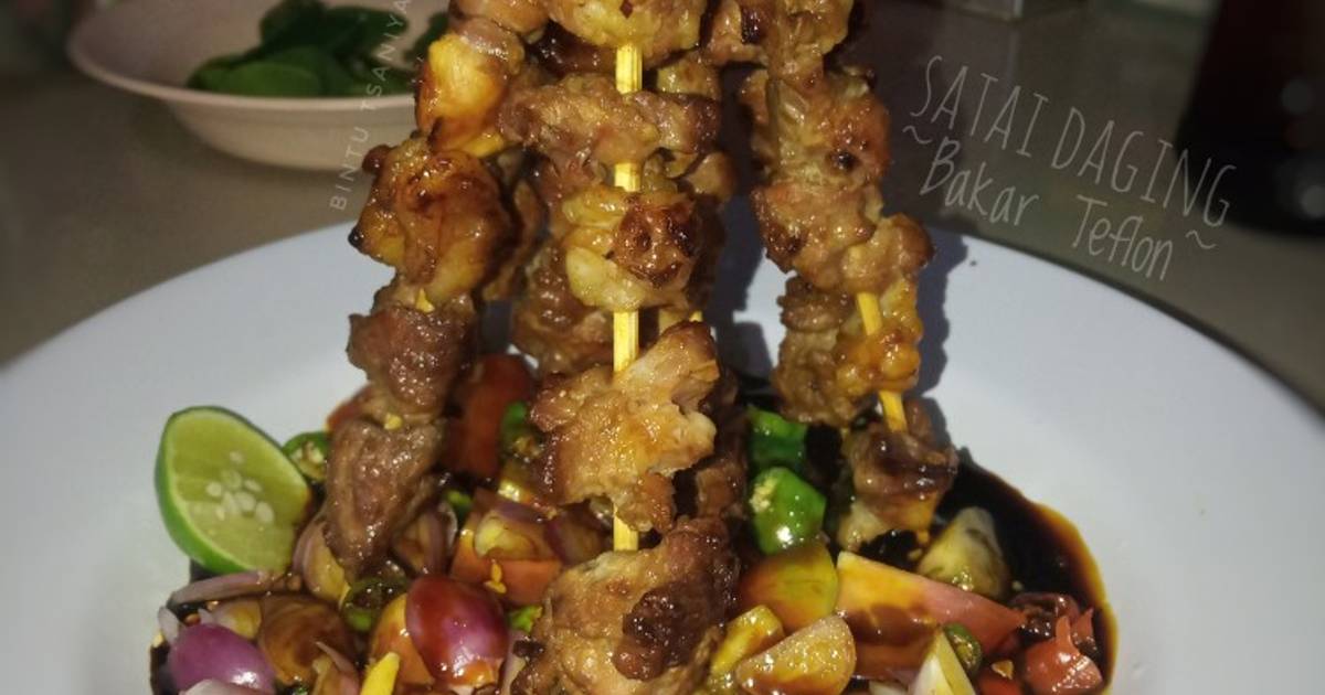 339 resep sate sapi bakar teflon enak dan mudah - Cookpad
