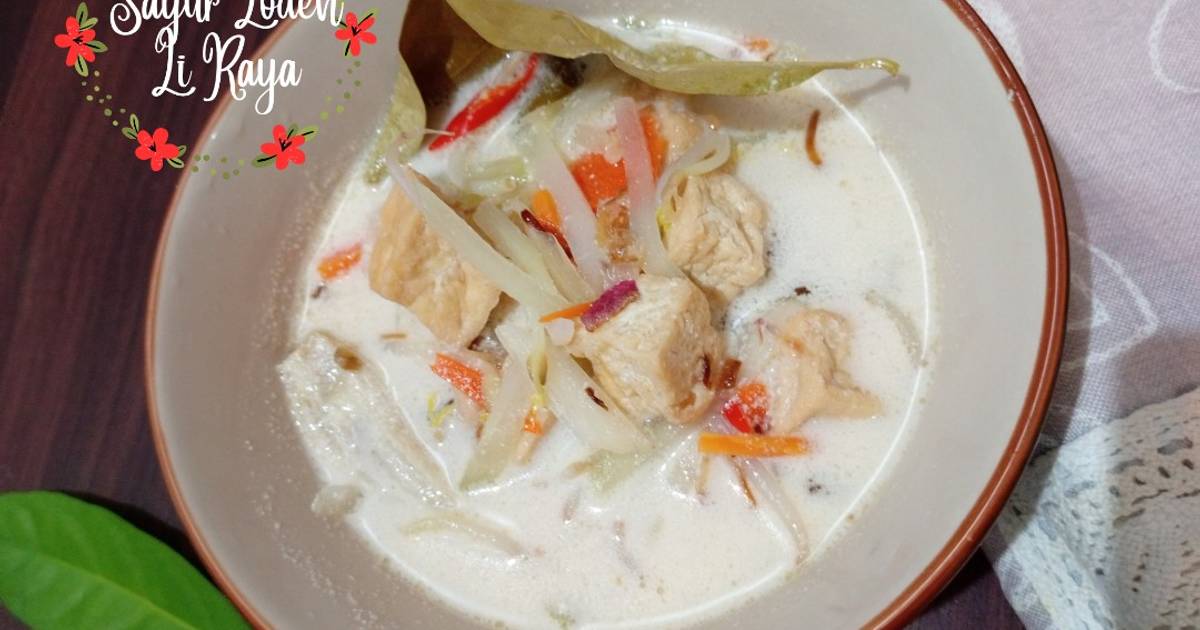 Resep Sayur Lodeh oleh Li Raya ( Elli Rayati) - Cookpad