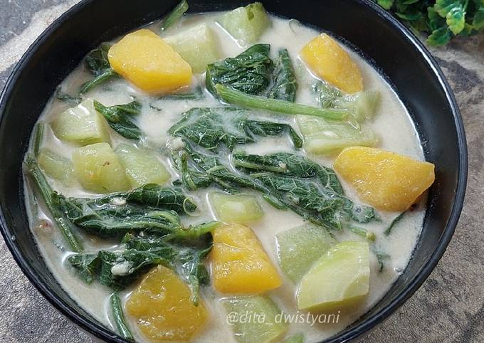 Resep Bobor Sayur Pucuk Labu oleh Dita Dwistyani - Cookpad