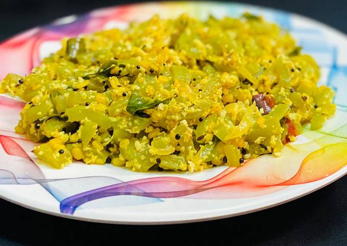 Snake gourd sabji fry Recipe by Travel with Hena - Cookpad