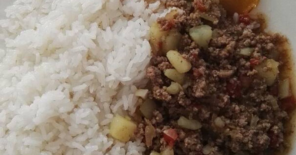 Carne Molida Con Papa Receta de Keidy Restrepo Restrepo- Cookpad