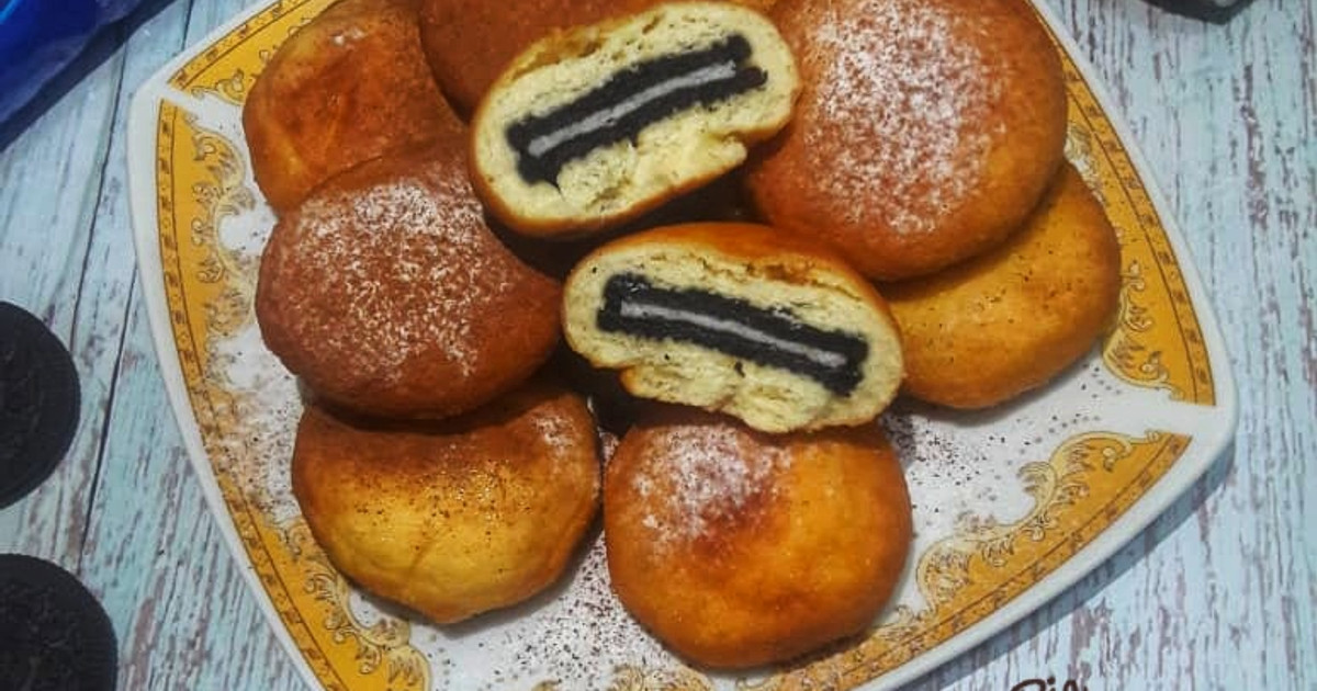 Resep Roti Goreng Isi Oreo (Froreo) oleh Dapoer_Bia - Cookpad